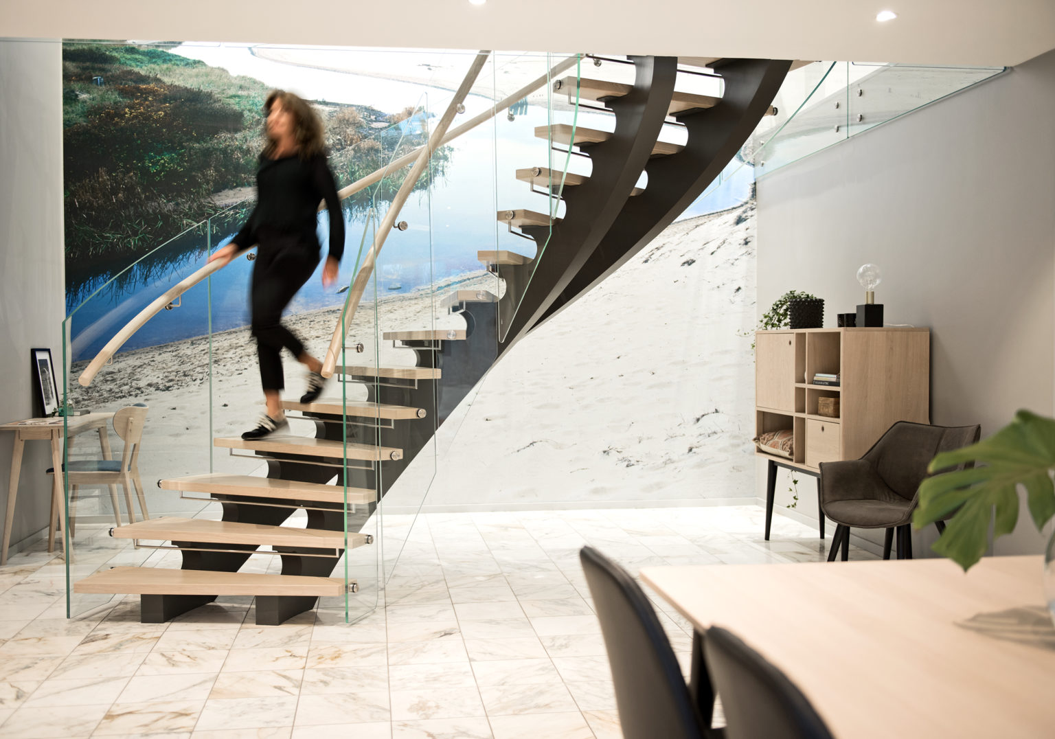 Trappor med fokus på design och flexibilitet - Snickarlaget