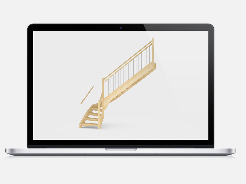 3D-trappa - Snickarlaget